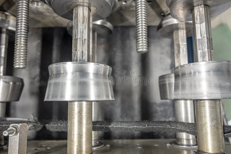 Factory Machine Equipment on Factory Workshop Facility Stock Image ...