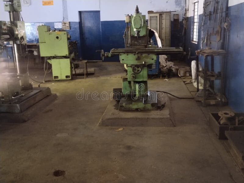 Factory and machine stock photo. Image of floor, factory - 218805632