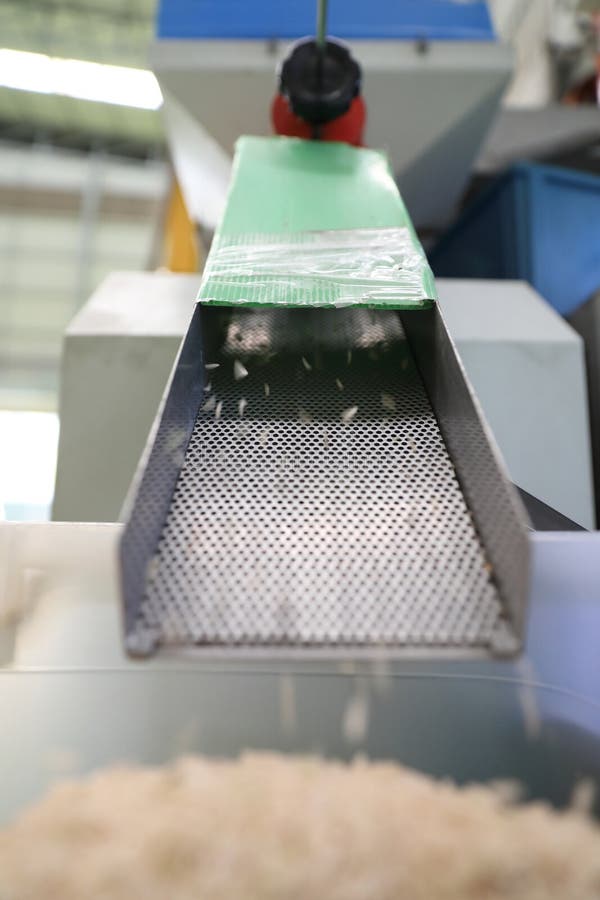 Factory Machine Milling Rice Stock Image - Image of ingredient, seeds ...