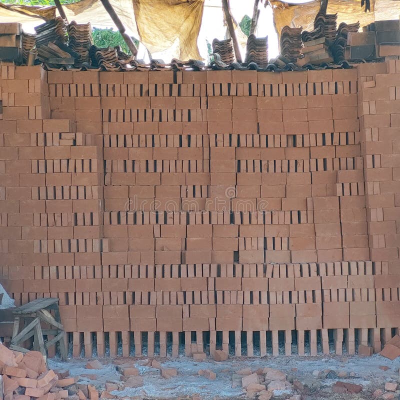 Factory for Making Bricks by Burning Stock Photo - Image of memorial ...