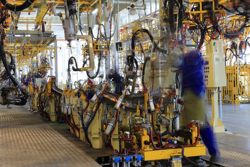 Factory manufacturing stock image. Image of employment - 44878585