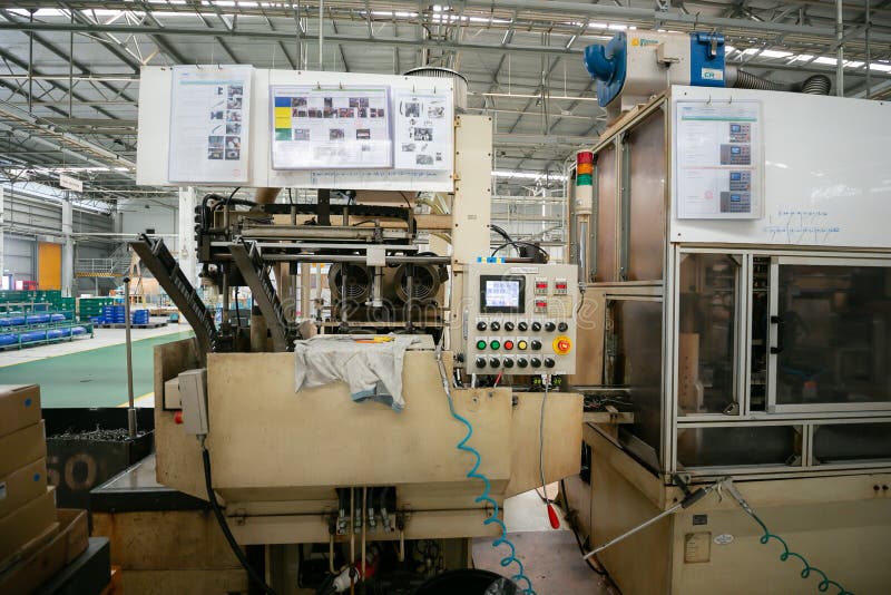 Factory Material Storage Area, Warehouse for Keep Stock, Manufacturing ...