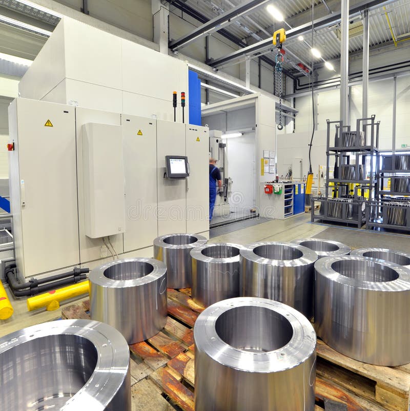 Factory of Modern Mechanical Engineering - Production of Gearbox Stock ...