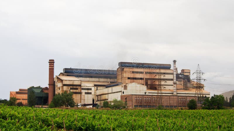 Factory stock photo. Image of natural, iron, economy - 33708546