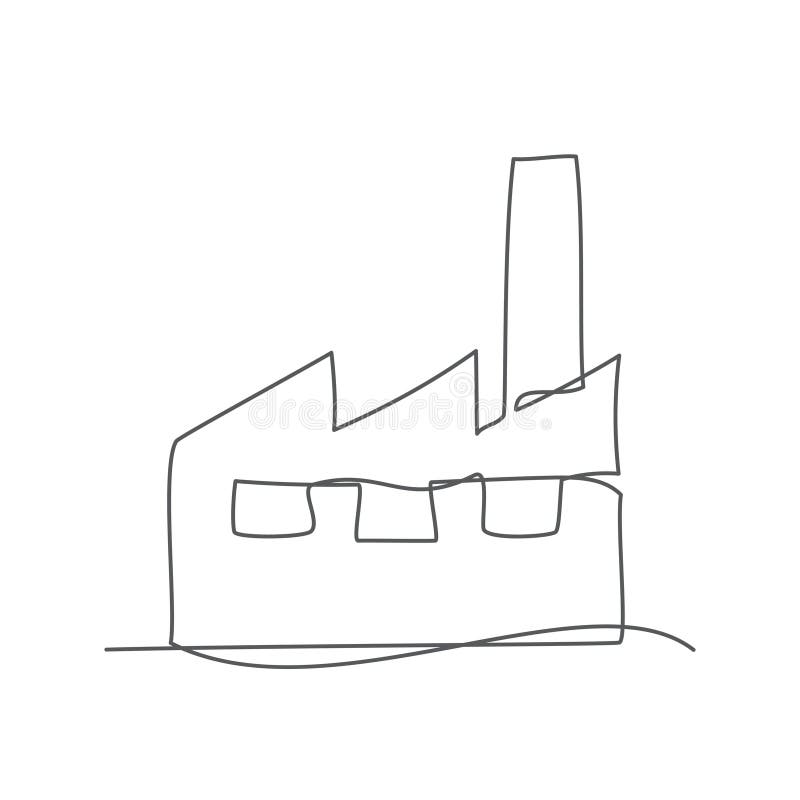 Factory One Line Stock Illustrations – 1,374 Factory One Line Stock ...