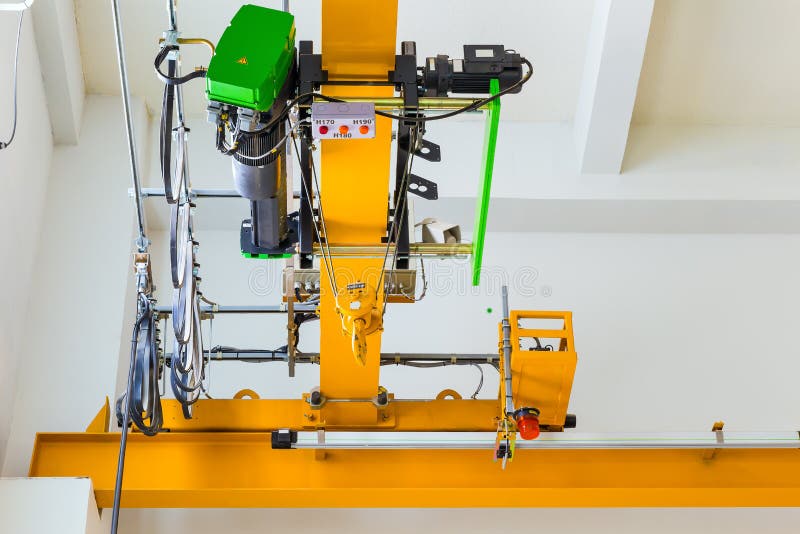 Factory overhead crane stock photo. Image of overhead - 40377714