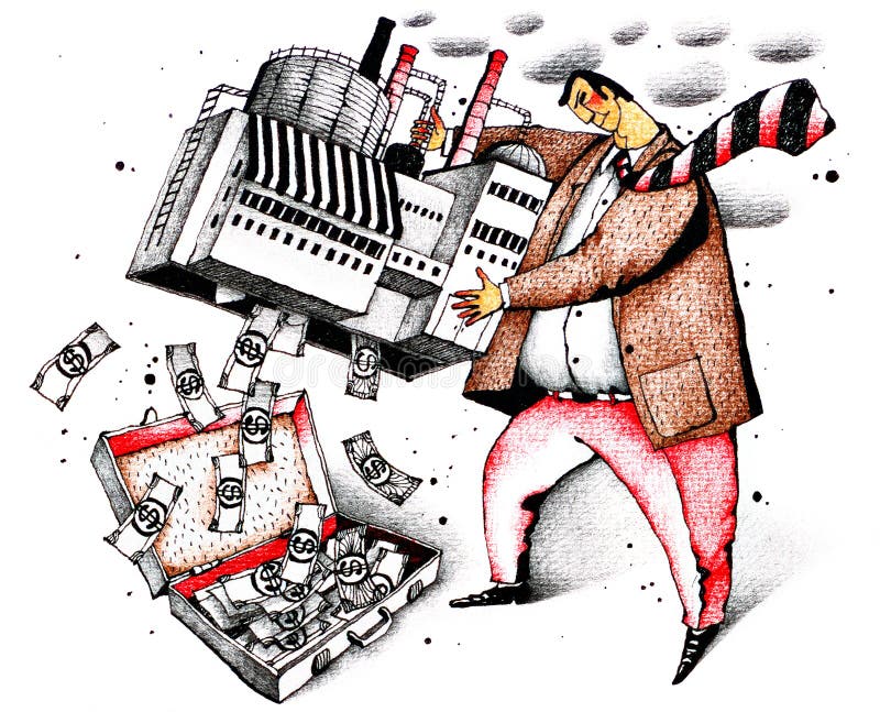 Factory owner stock illustration. Illustration of facility - 22787632