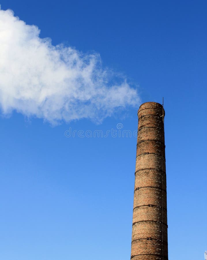 The factory pipe stock image. Image of environment, emissions - 23243733