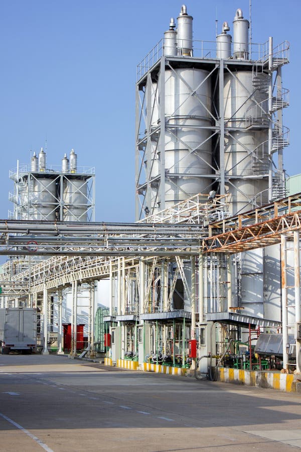Factory Plant for Production and Manufacturing Stock Image - Image of ...