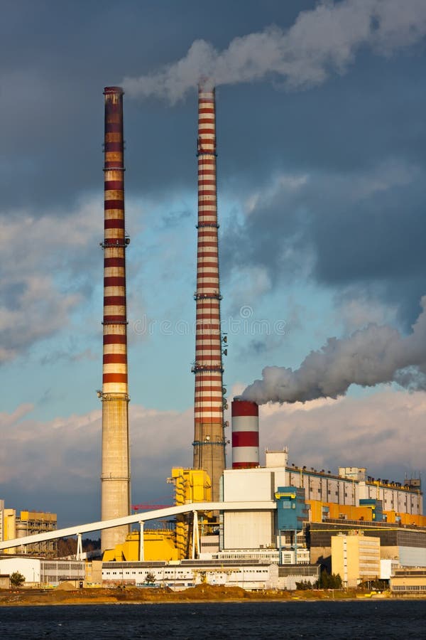 Factory pollution stock photo. Image of abstract, crisis - 28498156