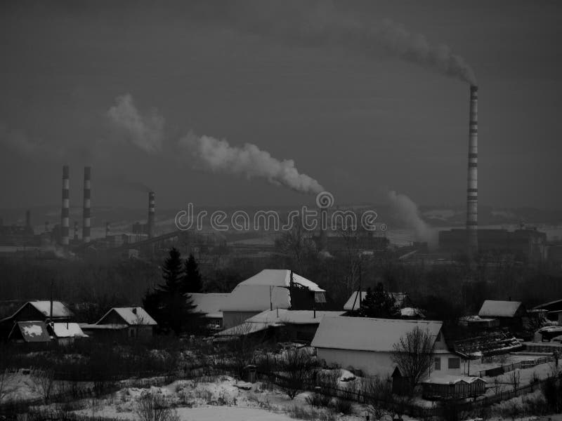Factory pollution stock photo. Image of industry, pollution - 44188986