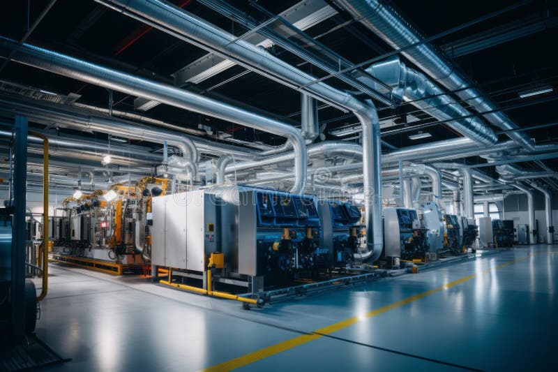 A Factory Powered by Renewable Energy Sources, Highlighting ...