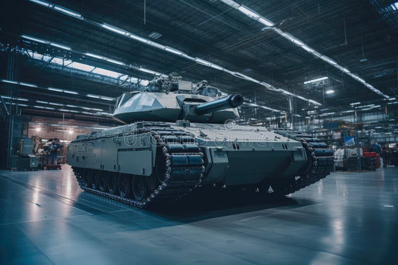 Factory Precision: Building the Ultimate Assault Tank. Stock ...