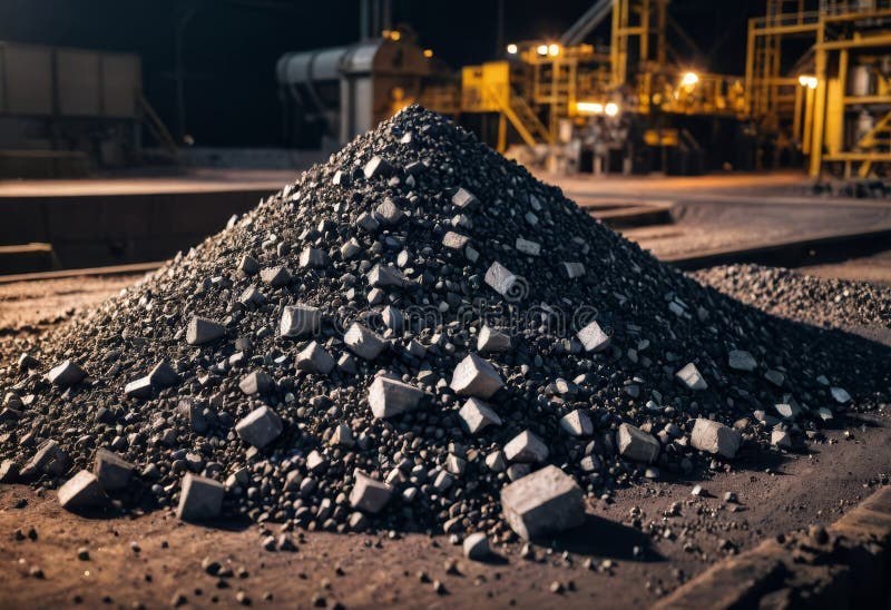 A Factory for Processing Ores of Rare Earth Metals and Lithium Stock ...