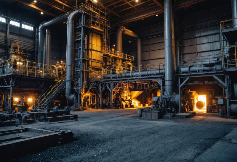 A Factory for Processing Ores of Rare Earth Metals and Lithium Stock ...