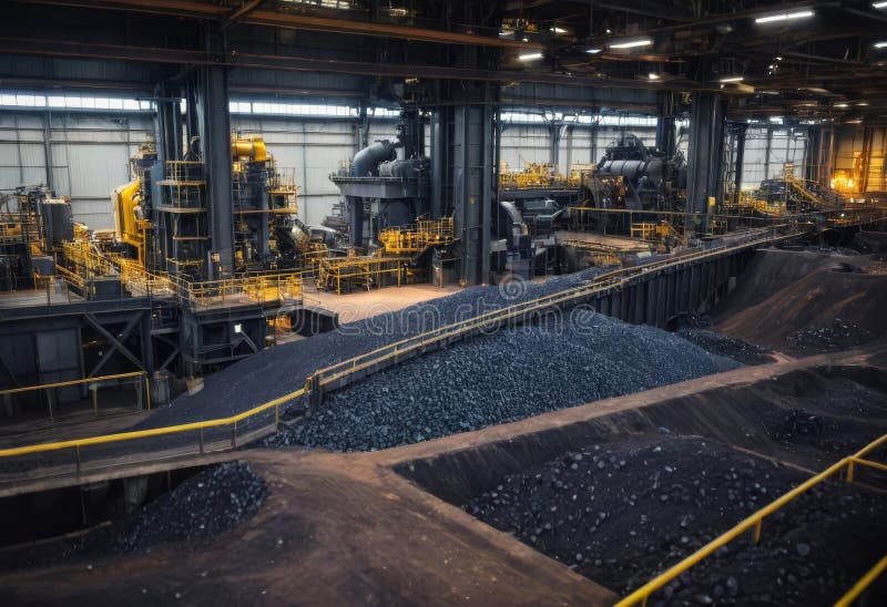 A Factory for Processing Ores of Rare Earth Metals and Lithium Stock ...