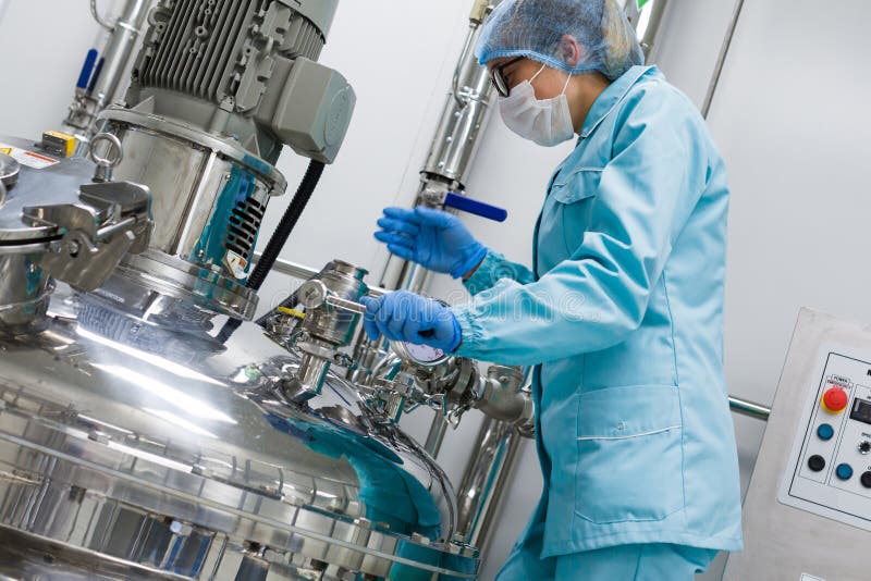 Factory Production, Process, Industry Stock Image - Image of dairy ...