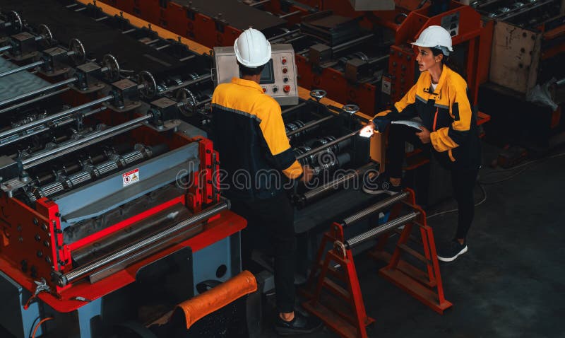 Professional Quality Control Inspector Conduct Safety Inspection ...