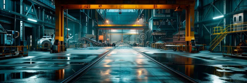 Factory that Recycles and Processes Recyclable Materials. Stock Photo ...