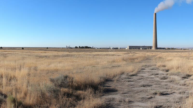 Factory Releases Smoke Clear Blue Sky Stock Photos - Free & Royalty ...