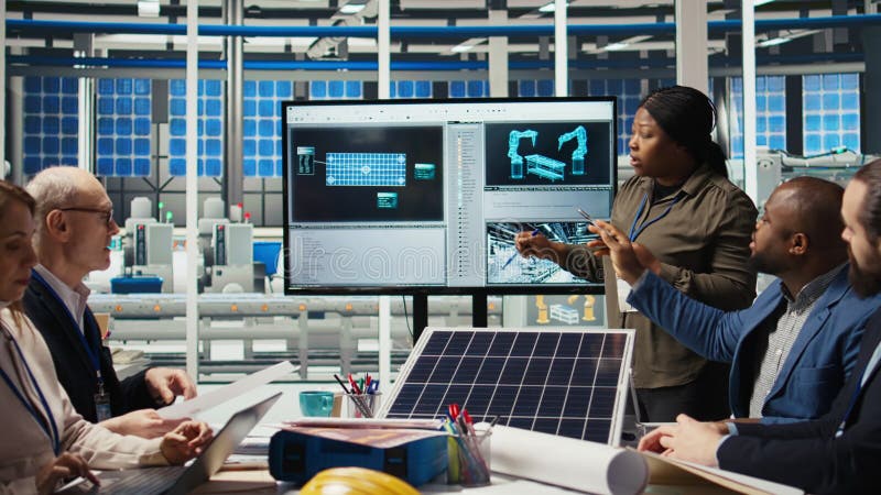 Factory Research and Development Division Scientists Test Solar Panels ...