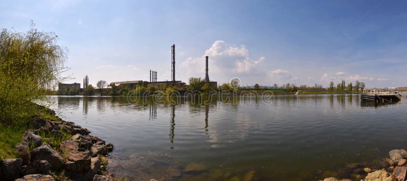 Factory stock image. Image of business, horizontal, power - 32065485