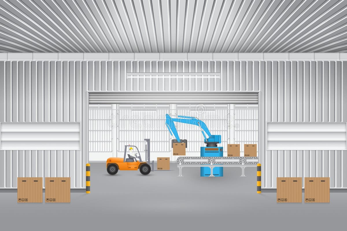 Palletizer Robot Stock Illustrations – 53 Palletizer Robot Stock ...