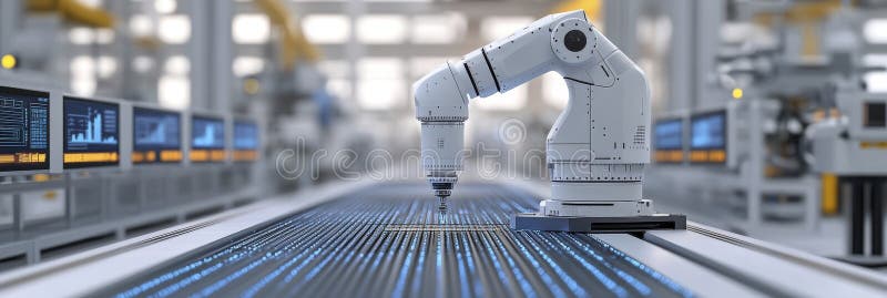 Factory Robotics Maintaining Efficiency in Production Stock ...