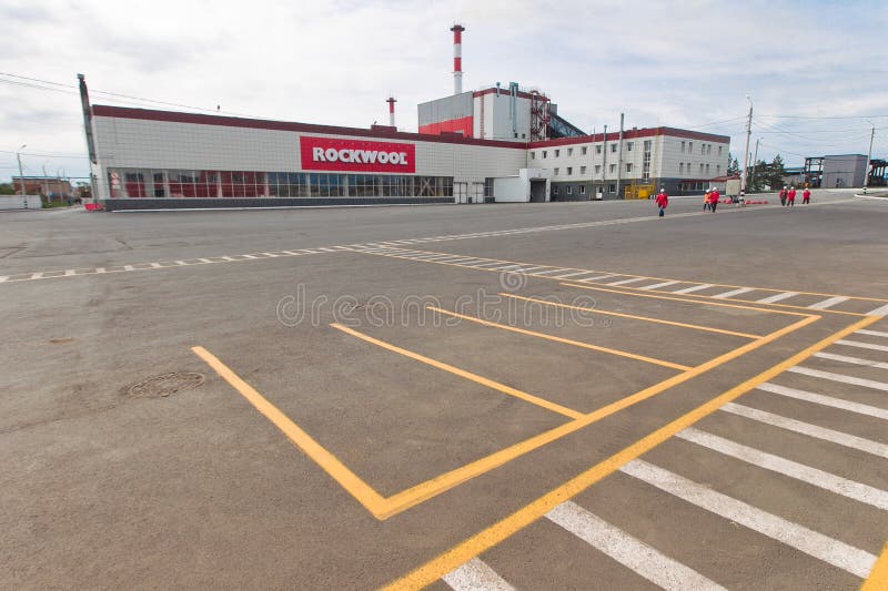 Factory Rockwool in Russia editorial image. Image of light - 41203765