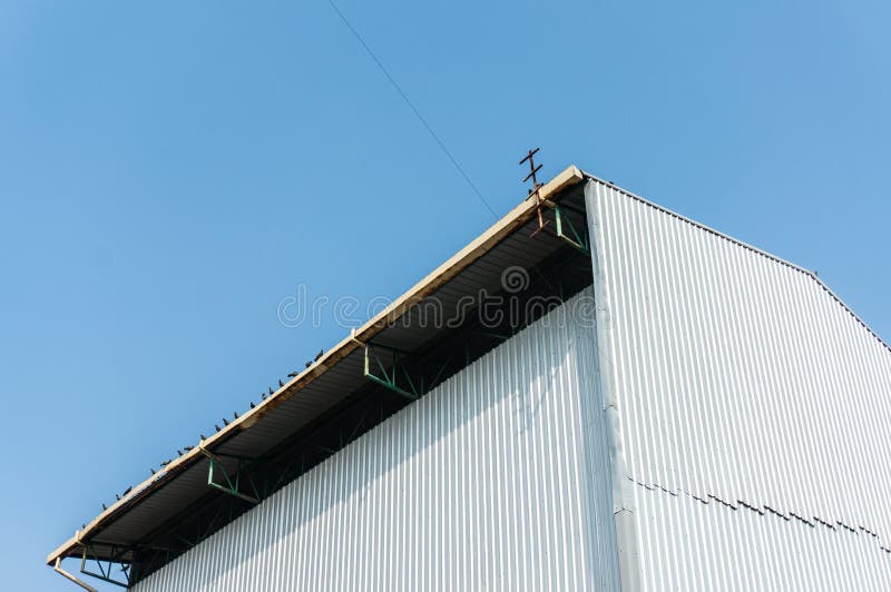 Factory roof and building stock photo. Image of roof - 36776168