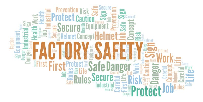 Factory Safety Icons stock vector. Illustration of factory - 13810811