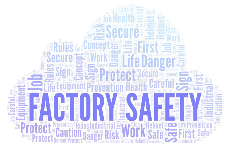Factory Safety Icons stock vector. Illustration of factory - 13810811