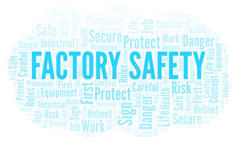Factory Safety Icons stock vector. Illustration of factory - 13810811