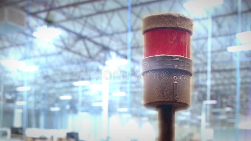 Factory Siren stock footage. Video of dangers, factory - 85200472