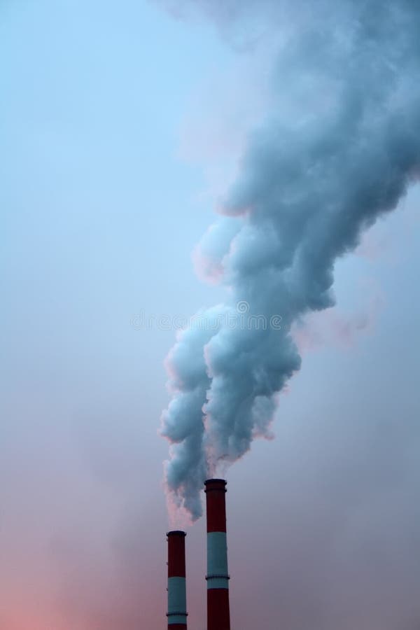 Factory smoke stock image. Image of environment, enterprise - 94886353