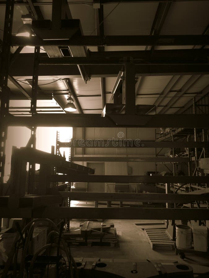 Factory Storage stock image. Image of industrial, metal - 25755653