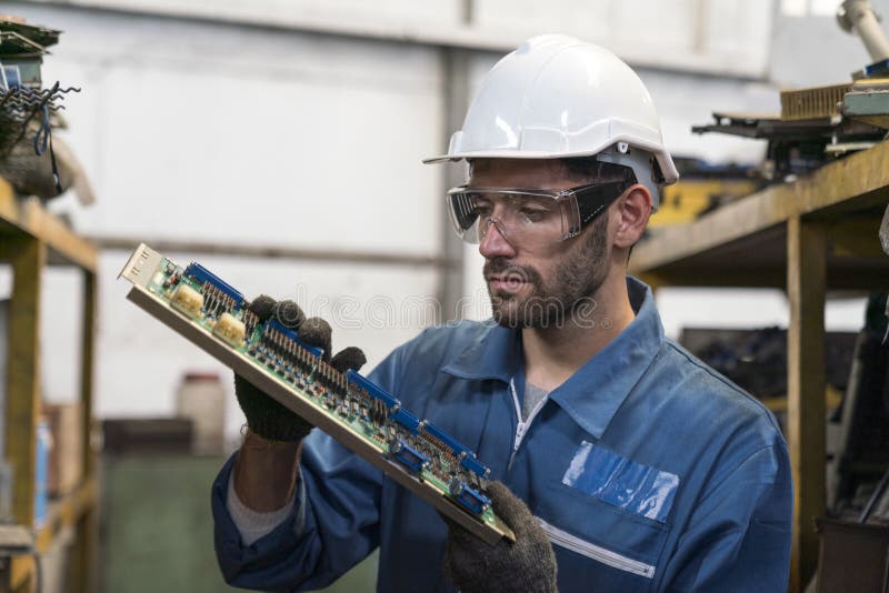 Woman Inspecting Machine Part Stock Photos - Free & Royalty-Free Stock ...
