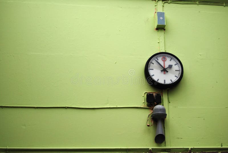 Factory time control stock image. Image of clock, alarm - 9405861
