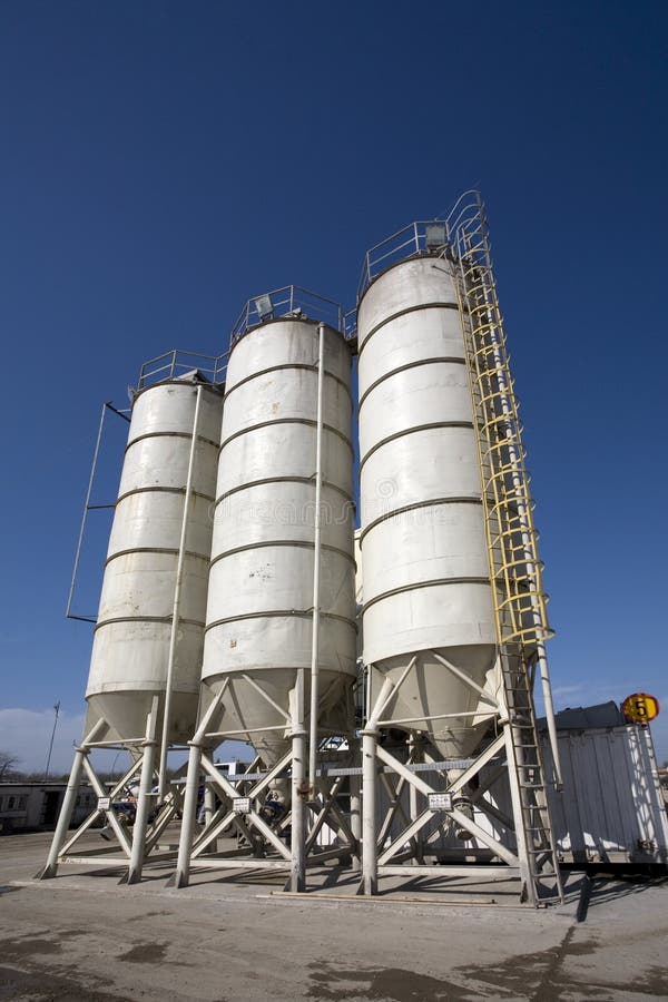 Factory towers stock image. Image of construction, manufacturing - 9349547