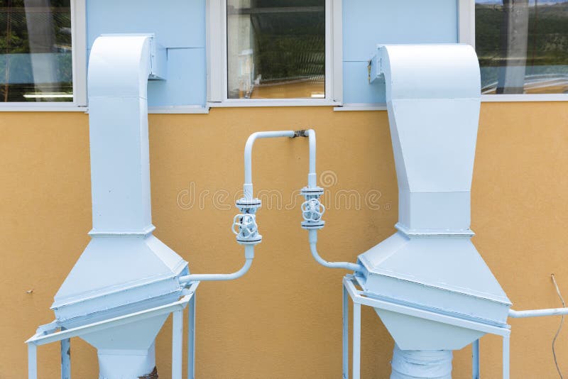 Factory ventilation system stock photo. Image of equipment - 72322502