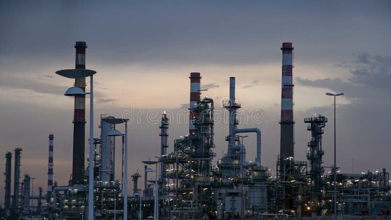 A View of a Factory with Pipes Stock Photo - Image of pipes, plant ...
