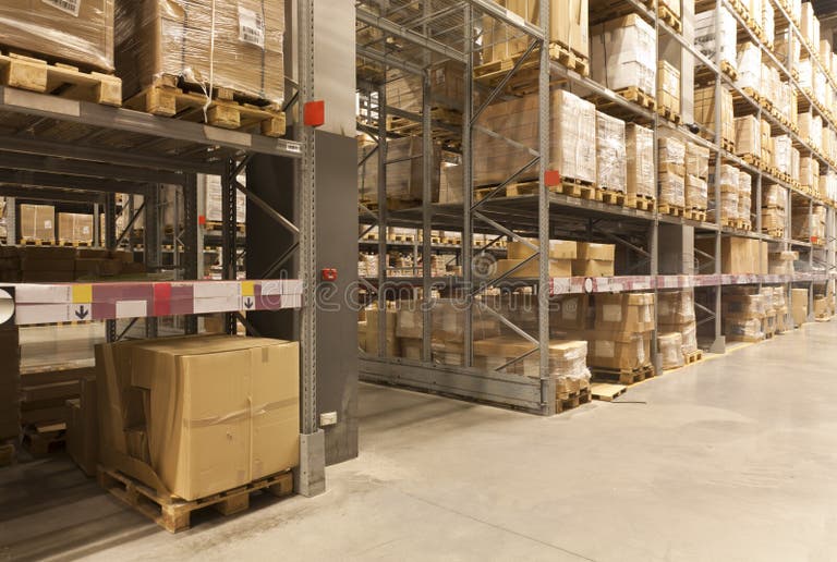 Factory warehouse stock image. Image of center, interior - 22062451