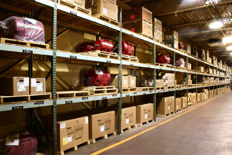 Factory Warehouse stock image. Image of interior, inside - 2669263