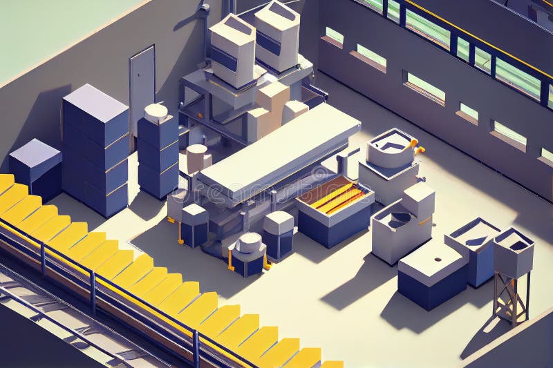 Factory, Where Plastic Windows of Various Shapes and Sizes are Produced ...