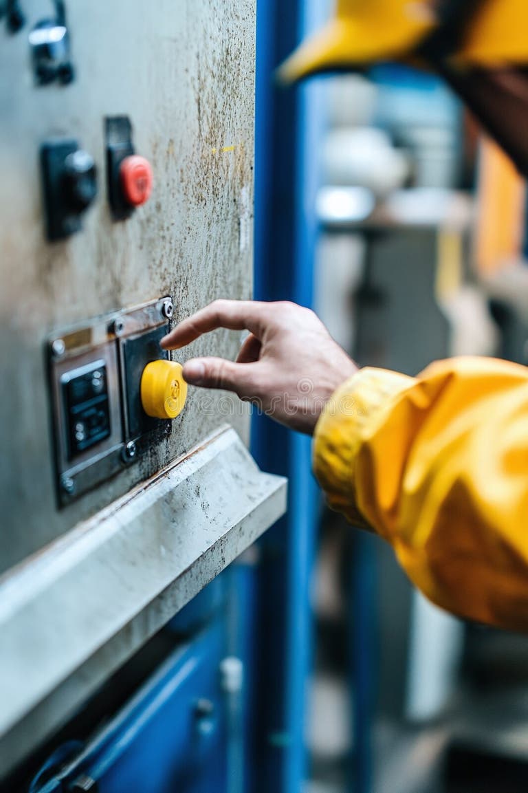 Emergency Stop Worker Stock Illustrations – 369 Emergency Stop Worker ...