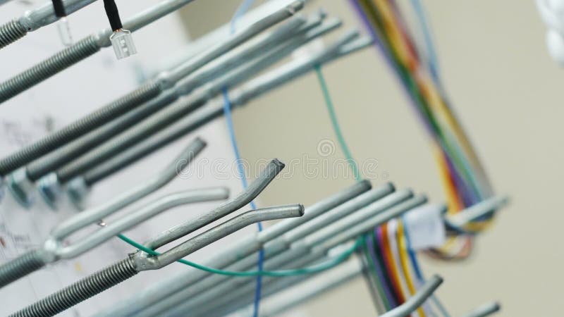 Connecting Electrical Wires To the Plug. Stock Footage - Video of ...