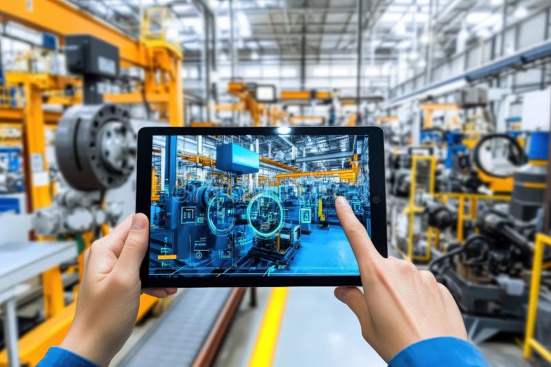 Worker Tablet Interface Tasks Stock Illustrations – 19 Worker Tablet ...