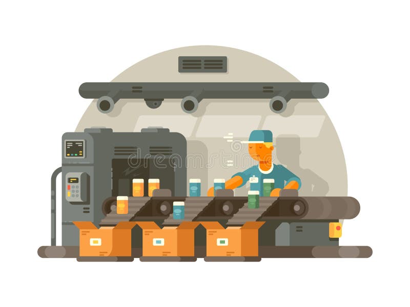 Factory Worker Stock Illustrations – 42,974 Factory Worker Stock ...