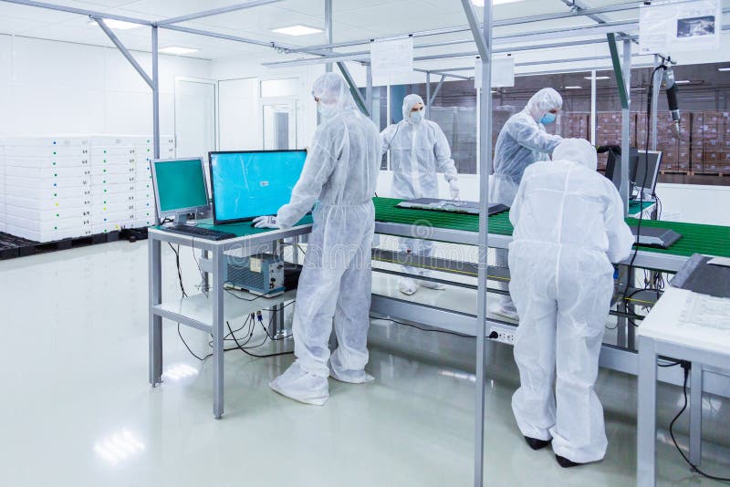 Production of Television Sets Editorial Stock Image - Image of plant ...