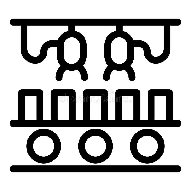 Factory Workers are Working on a Manufacturing Line Production Stock ...